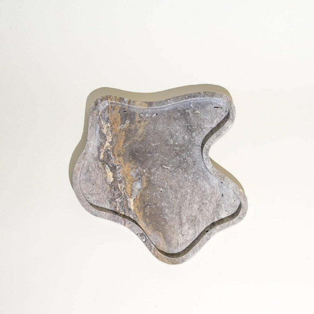 Wave Travertine Tray – Ri-Ri-Ku